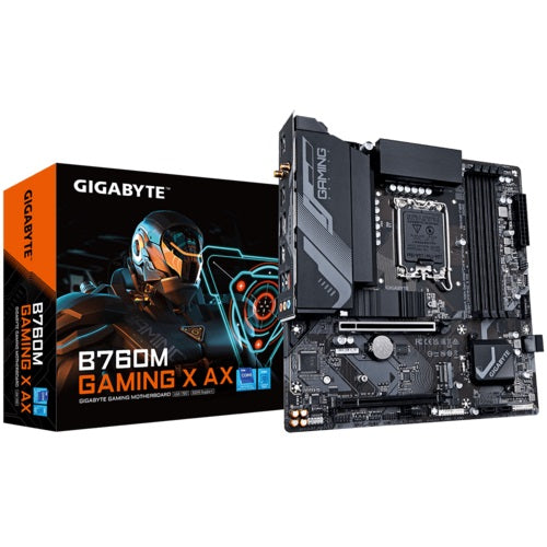 Gigabyte B760M Gaming X AX DDR5 mATX LGA 1700 Motherboard – ED's PCs ...