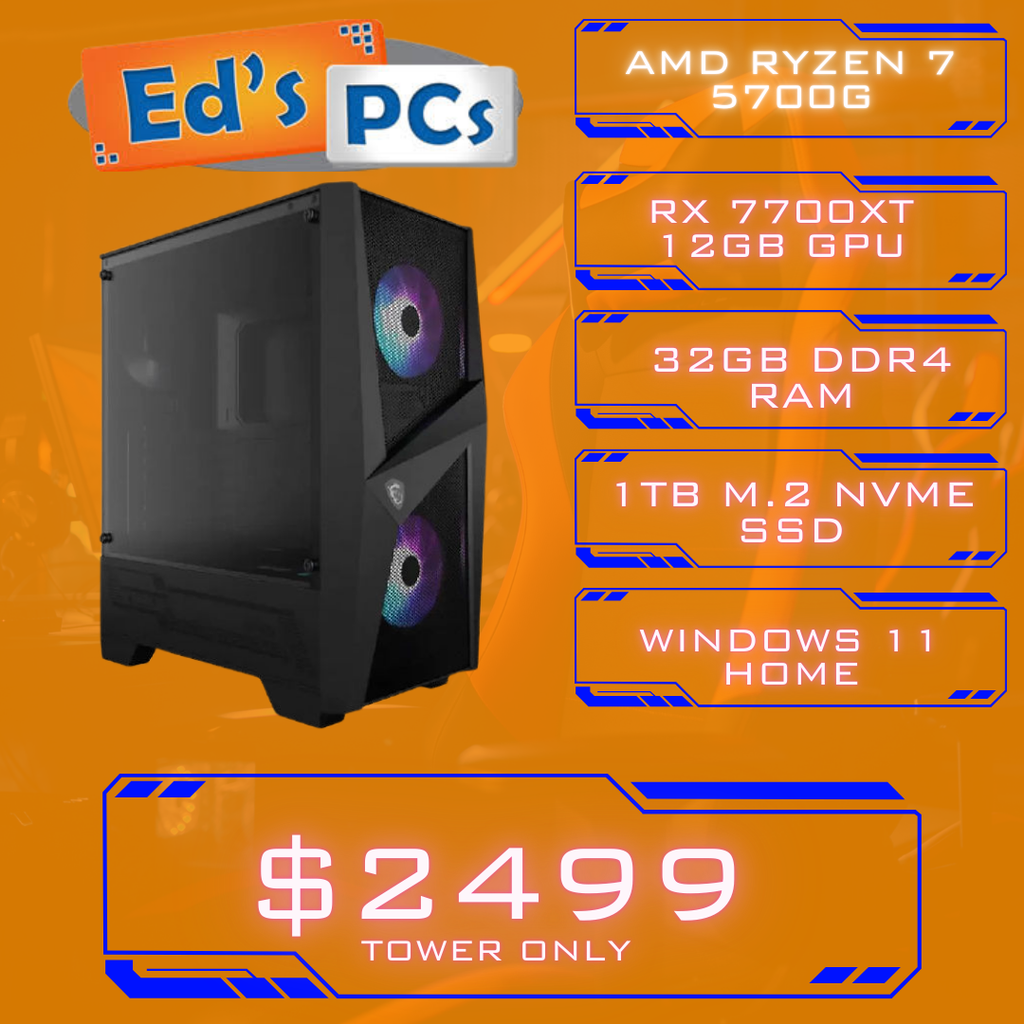 Custom Built Desktops – ED's PCs Redcliffe